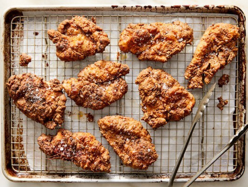 oven fried chicken | Early Bird Cookery